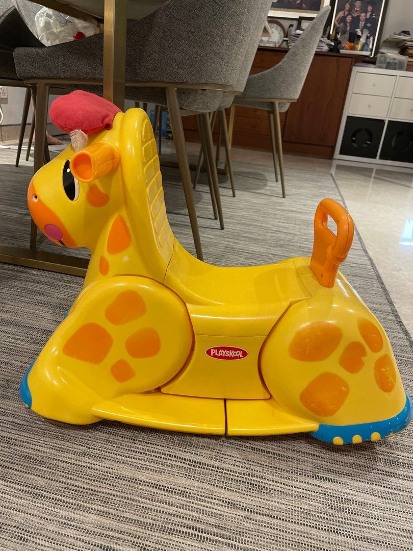Rocking Horse Giraffe by Playskool !, Babies & Kids, Infant Playtime on ...