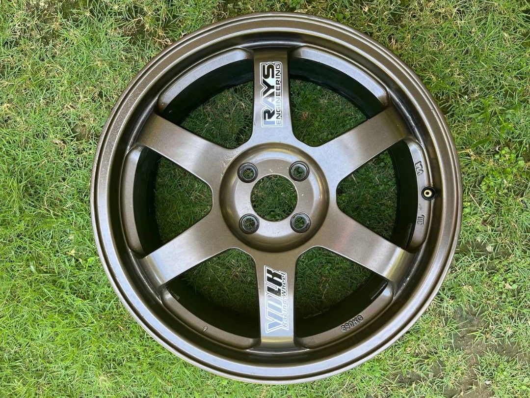 ROTA GRID 2 TE37 SIZE 17 MAGS 4X100 OFFSET 45, Car Parts & Accessories ...