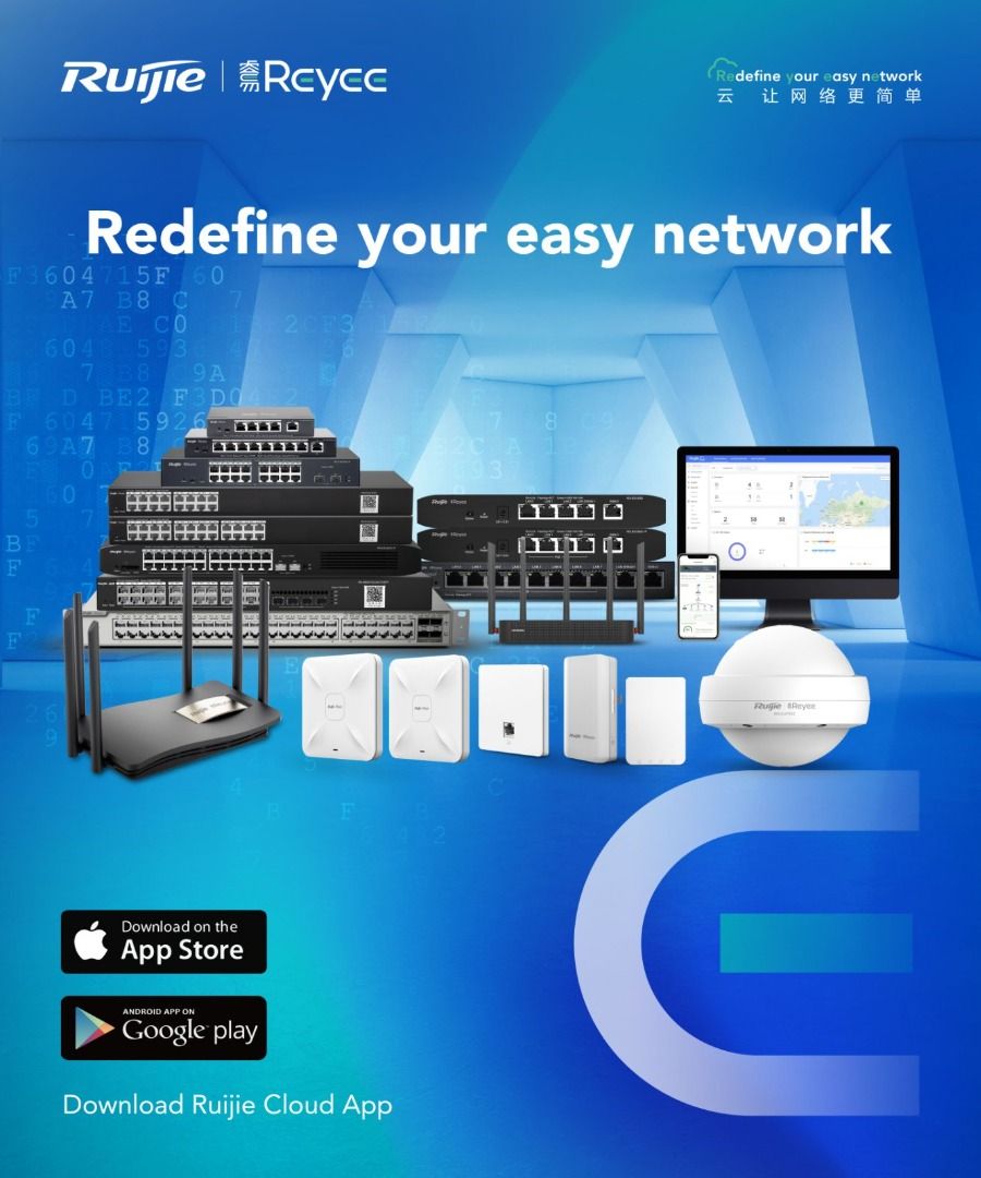 RUIJIE | Reyee - Redefine your Easy Network, Computers & Tech, Parts & Accessories, Networking ...