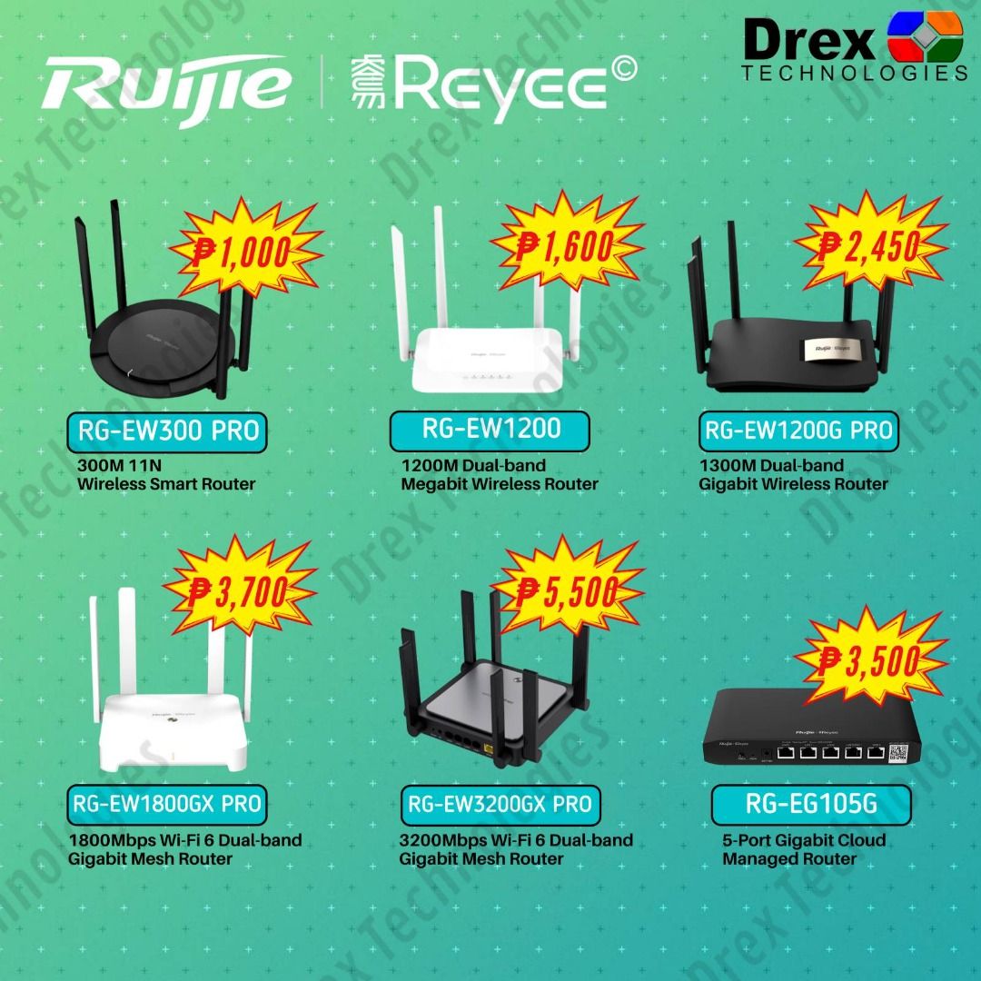 RUIJIE | Reyee - Redefine your Easy Network, Computers & Tech, Parts ...