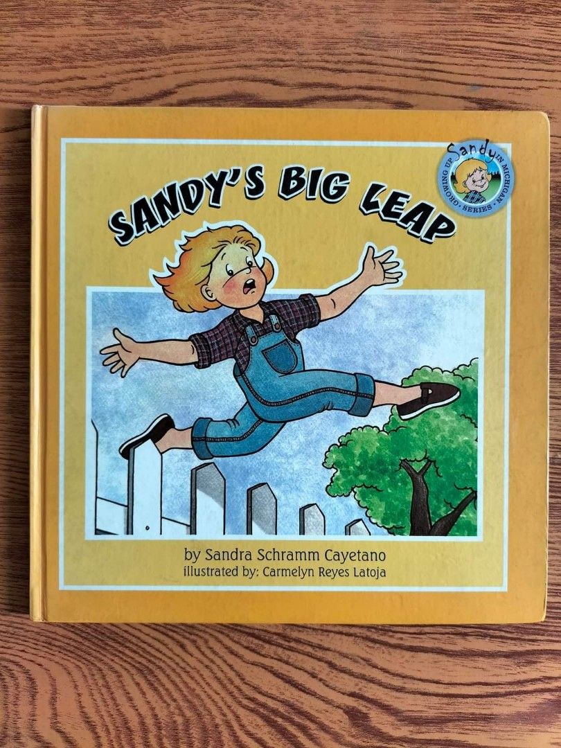 Sandy's Big Leap Book, Hobbies & Toys, Books & Magazines, Children's ...