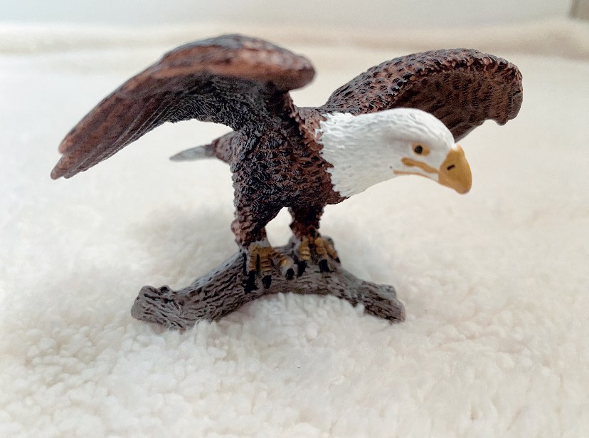 Schleich Animal Toy - Bald Eagle, Hobbies & Toys, Toys & Games on Carousell