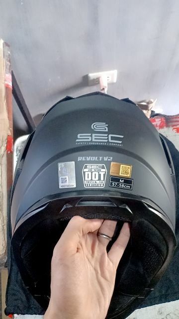 SEC Revolt v2 Modular Helmet Brand New Original Box, Motorbikes ...