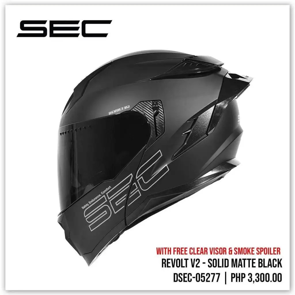 SEC Revolt v2 Modular Helmet Brand New Original Box, Motorbikes ...