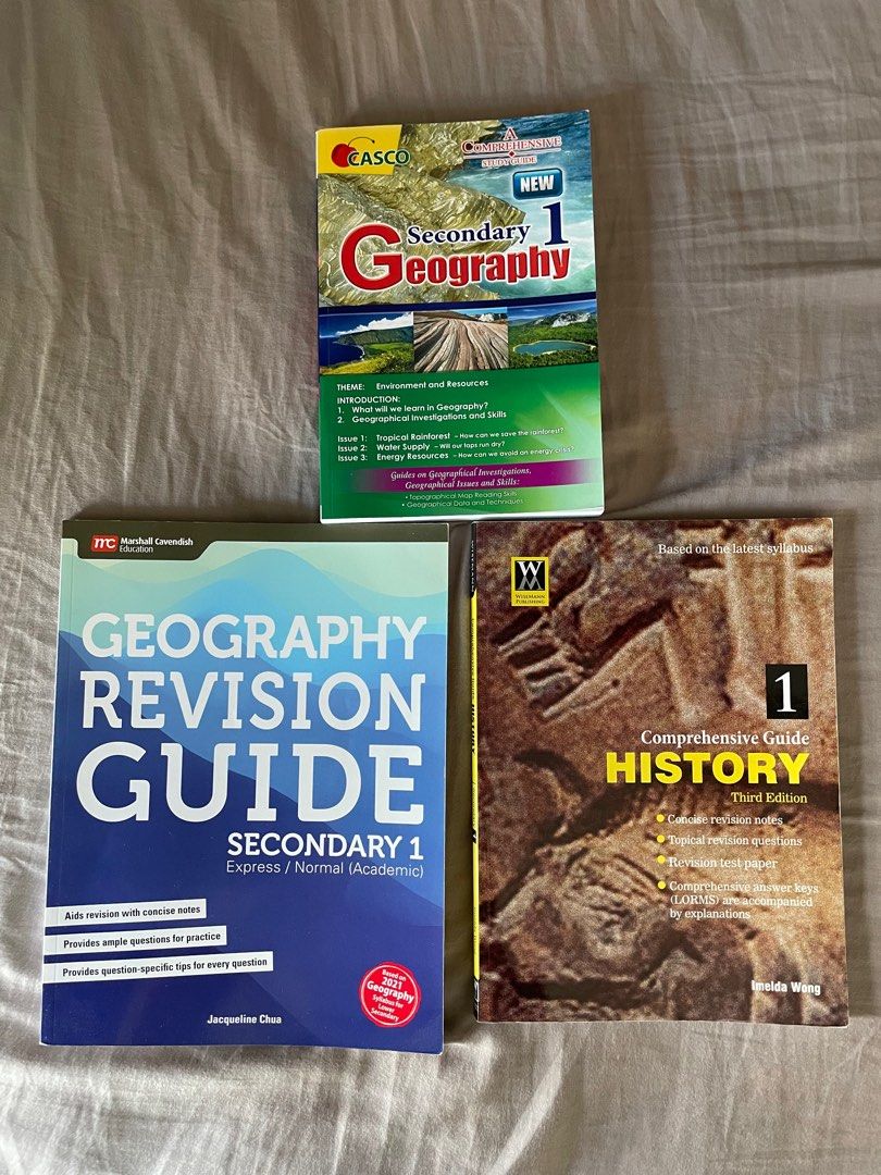 Secondary 1 Geography History Guide Books, Hobbies & Toys, Books ...