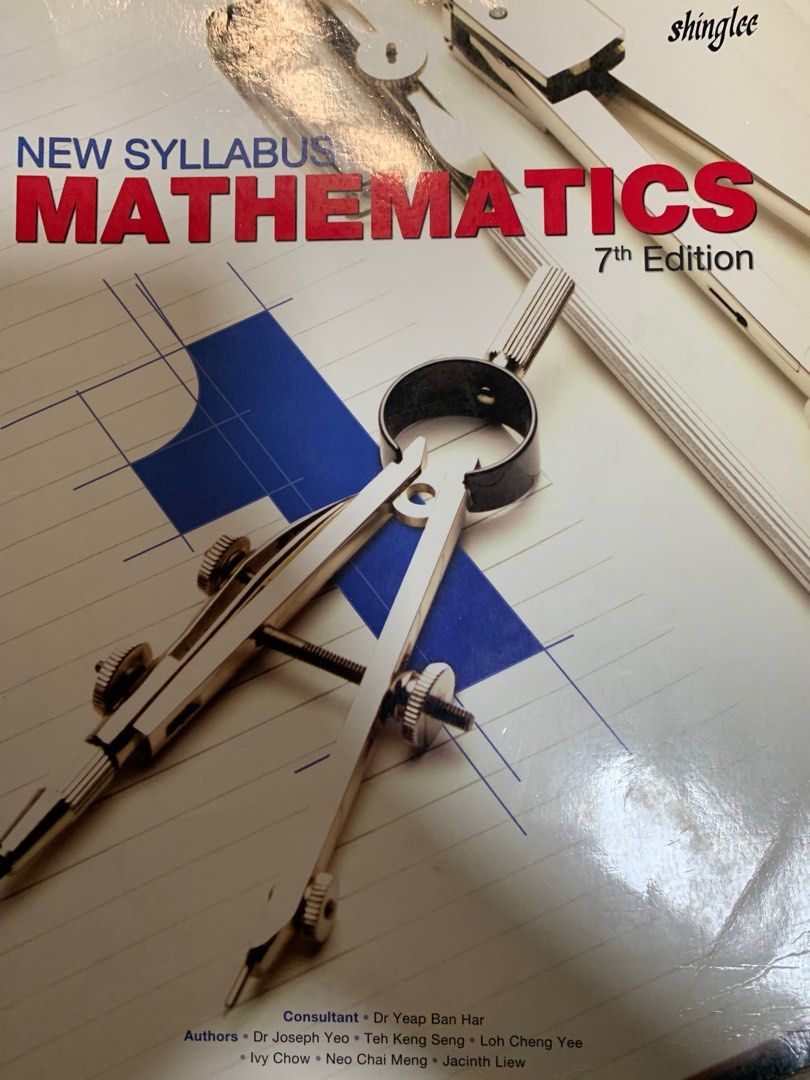 Secondary School Math Textbooks - sec 1 - 4, Hobbies & Toys, Books ...