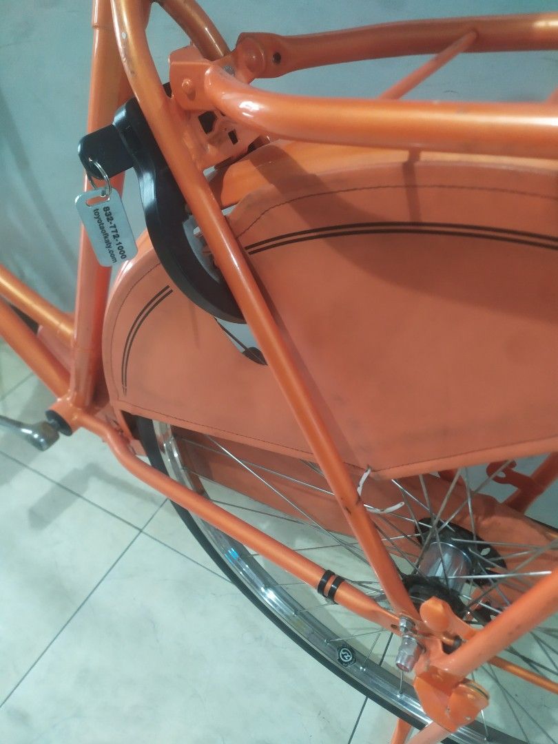 Sepeda Gazelle Orange asli Belanda dijamin langka, Olah Raga, Sepeda di ...
