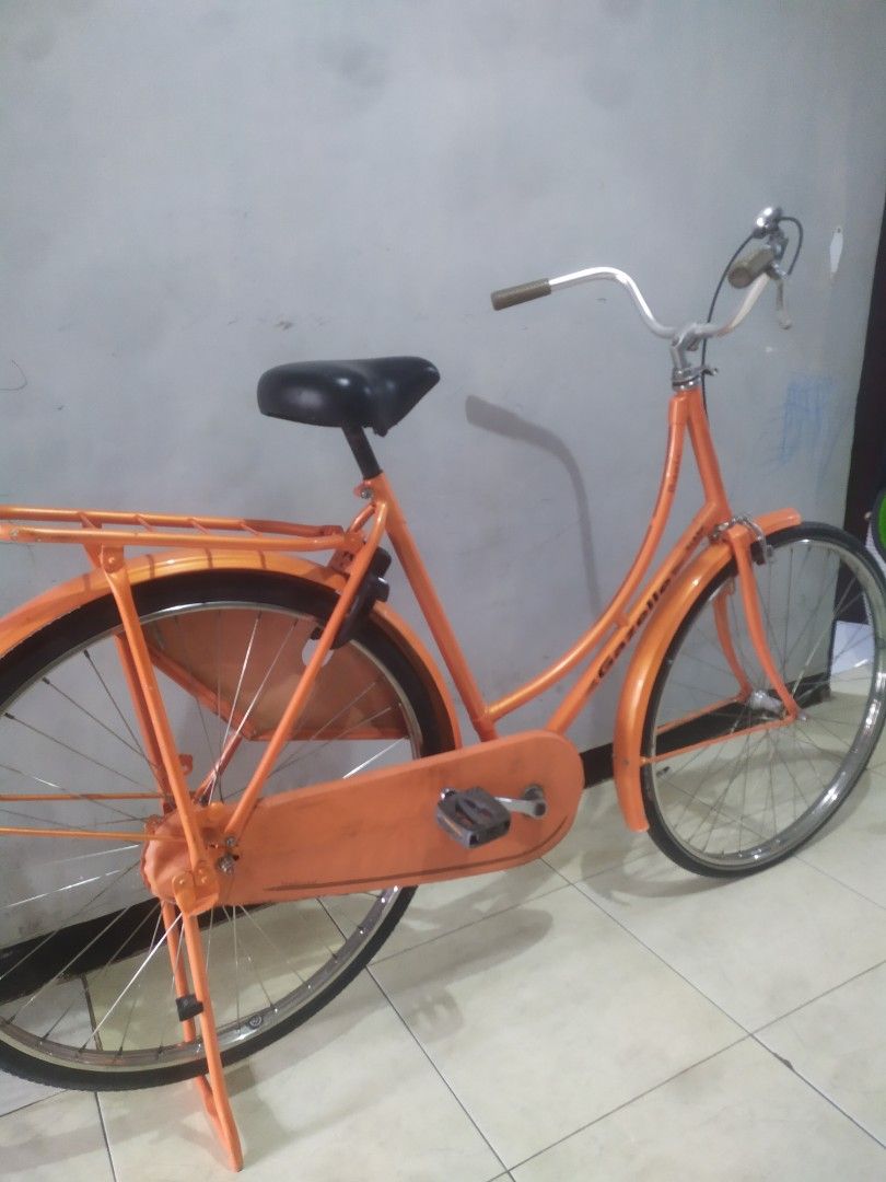 Sepeda Gazelle Orange asli Belanda dijamin langka, Olah Raga, Sepeda di ...