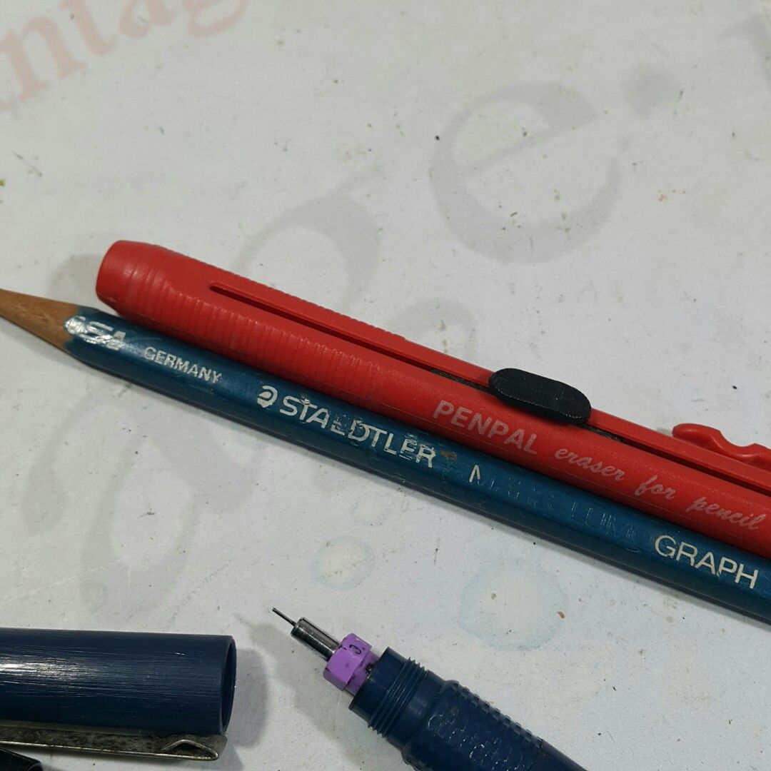 SET of Drawing Items Rotring Staedler Parker pls read, Hobbies & Toys ...