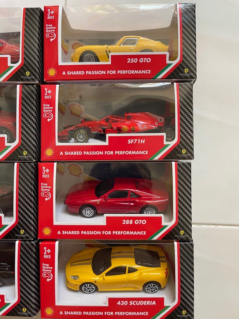 Shell Ferrari from Bburago (MISB and original), Hobbies & Toys ...