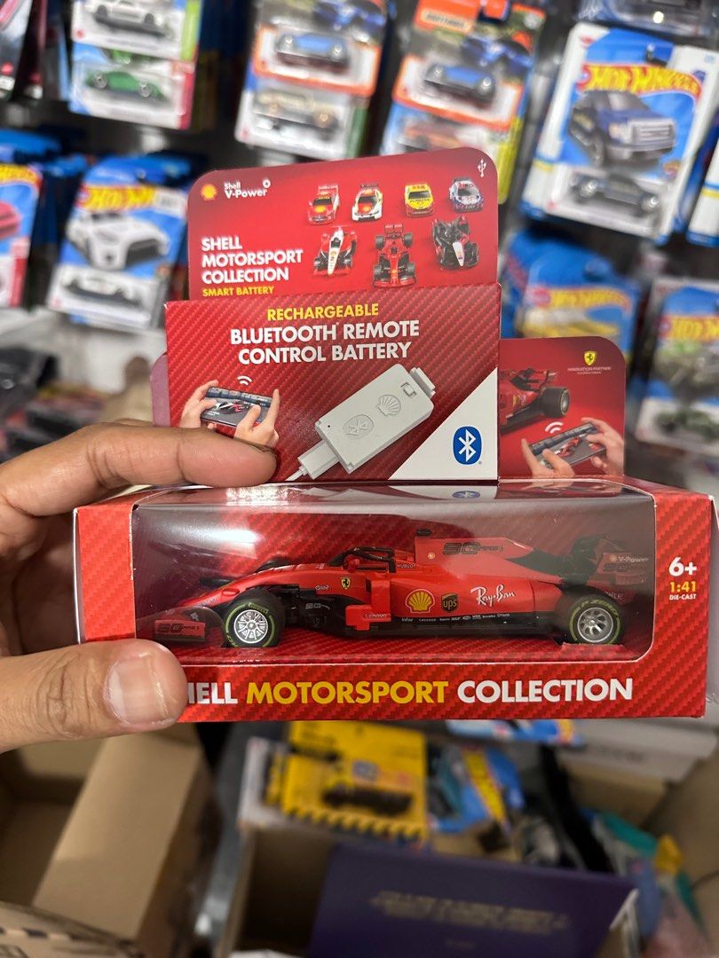Shell Ferrari SF90 dan Battery, Hobbies & Toys, Toys & Games on Carousell
