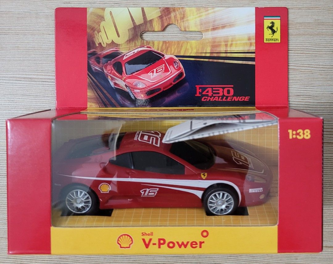 Shell x Ferrari Diecast 1:38 car collection, 7 pcs take all, Hobbies ...