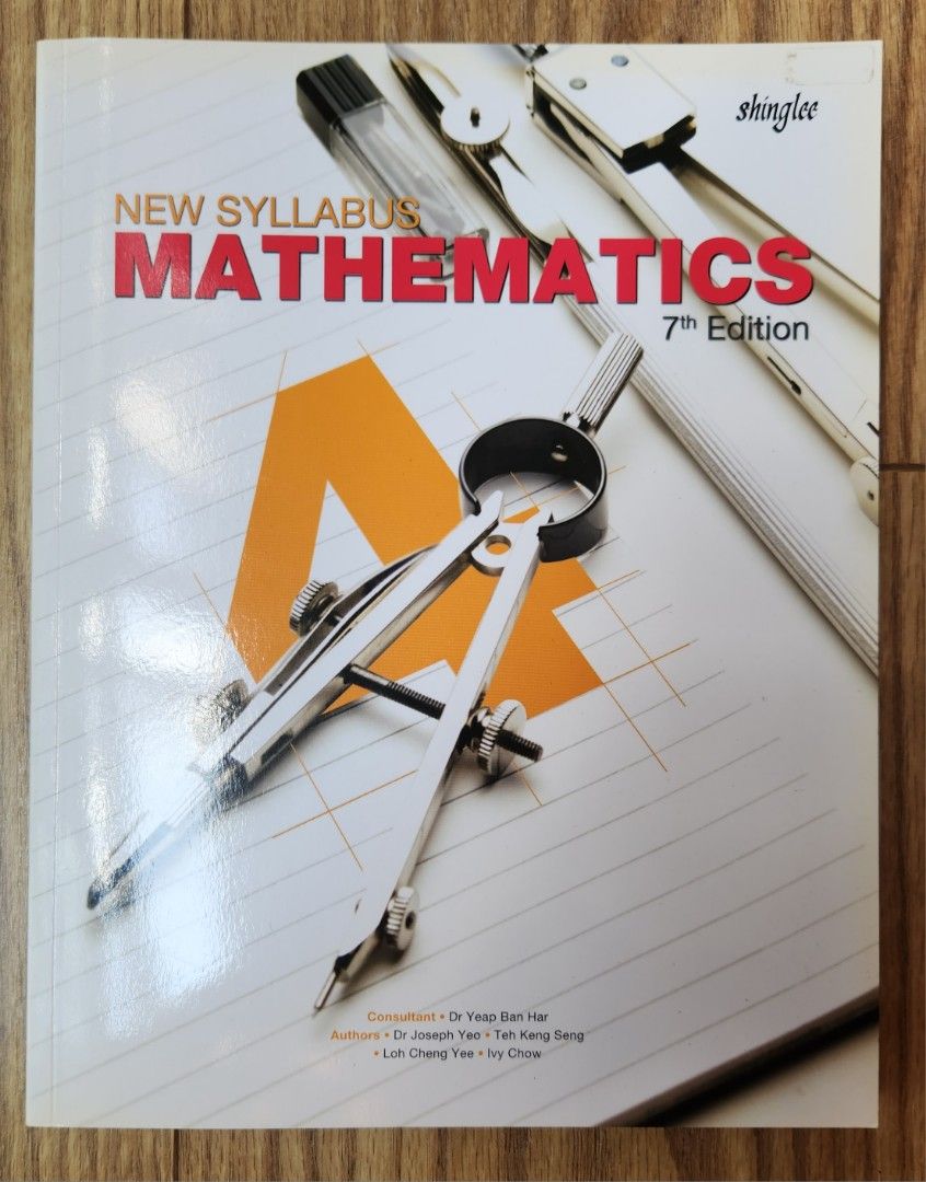 Shinglee Mathematics 4 New Syllabus 7th Edition Secondary Textbook ...