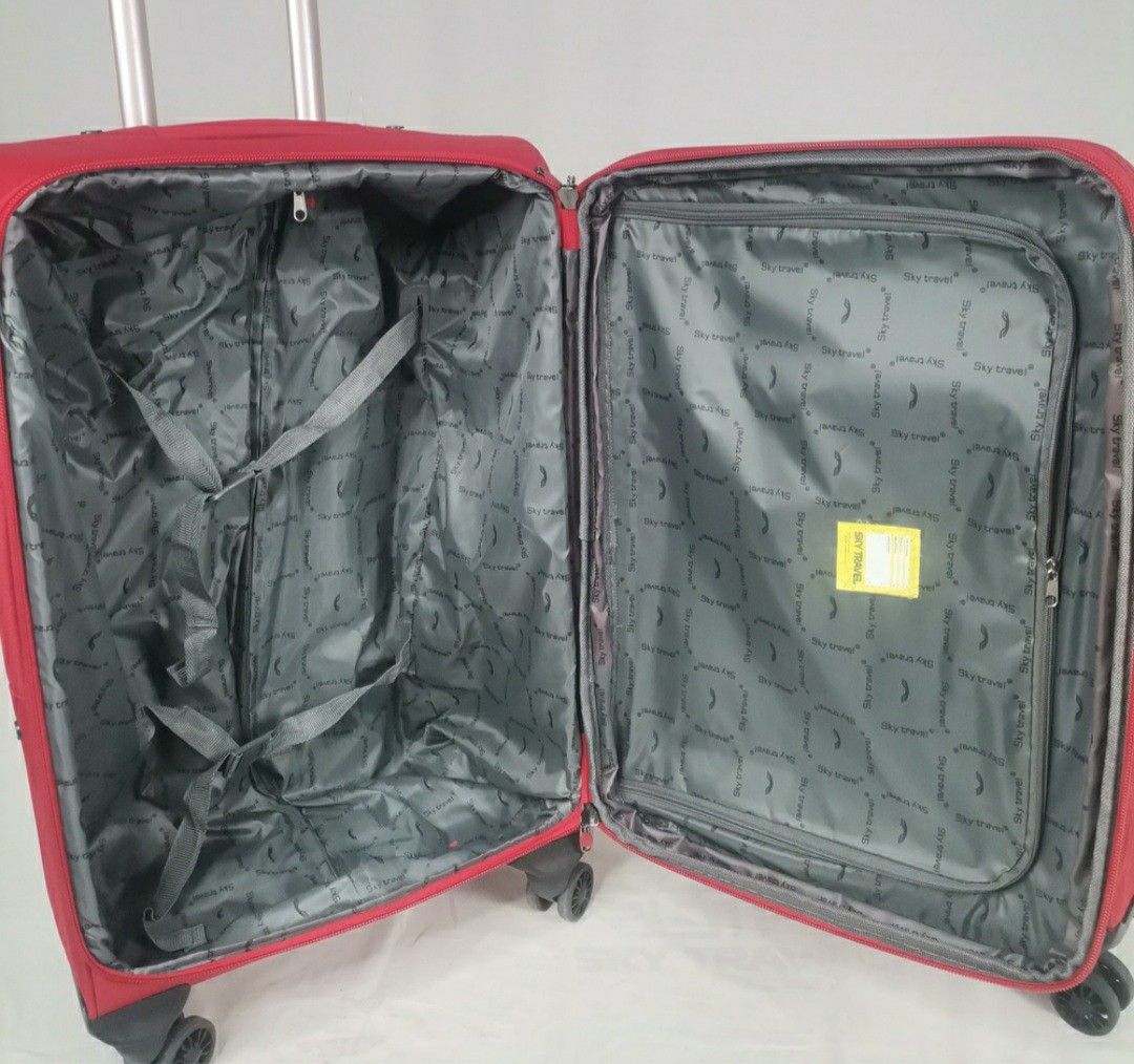 Sky Travel Luggage Soft case Set of 2, Hobbies & Toys, Travel, Luggage ...