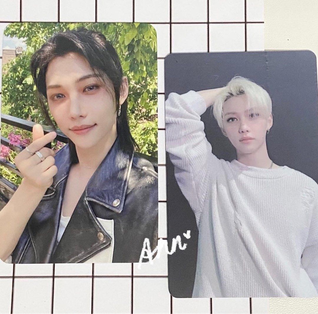 SKZ Stray Kids Felix PC Set Lucky Draw Maxident Shopee POB VCE ...