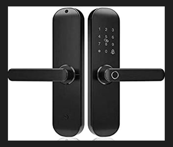 Smart Bluetooth Home Door Lock, Keyless Fingerprint Entry, Temporary ...