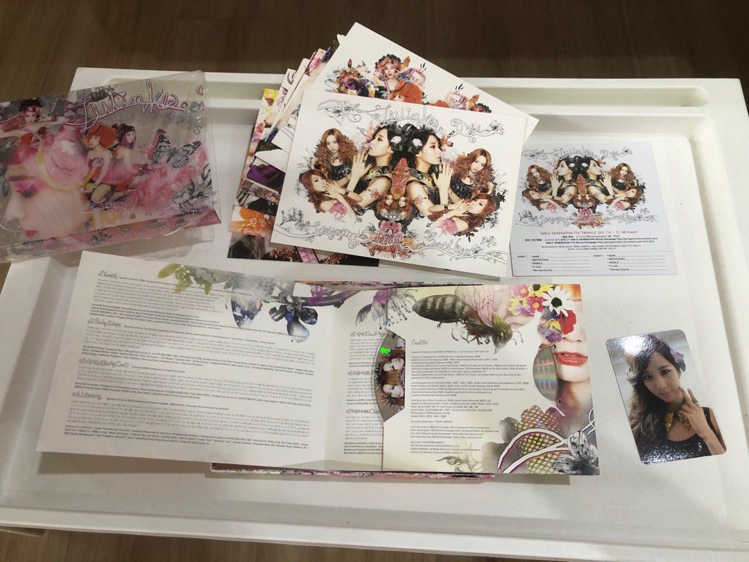 SNSD TTS TWINKLE + POSTER, Hobbies & Toys, Music & Media, CDs & DVDs on ...