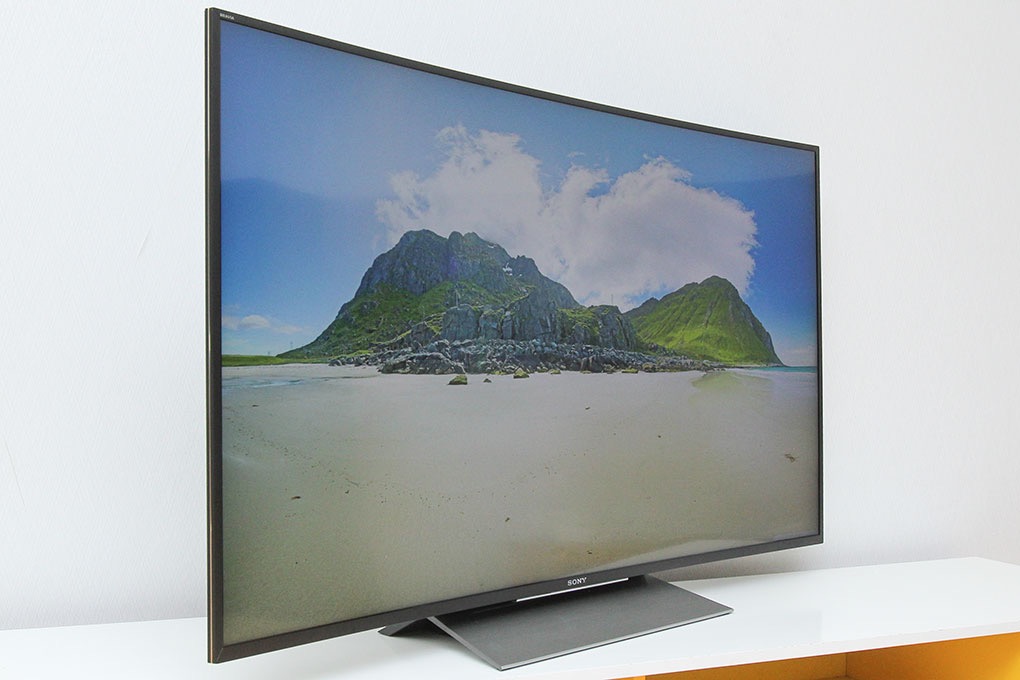 SONY ANDROID UHD CURVED 55” TV (Damaged; NO SCREEN ONLY SOUND), TV ...