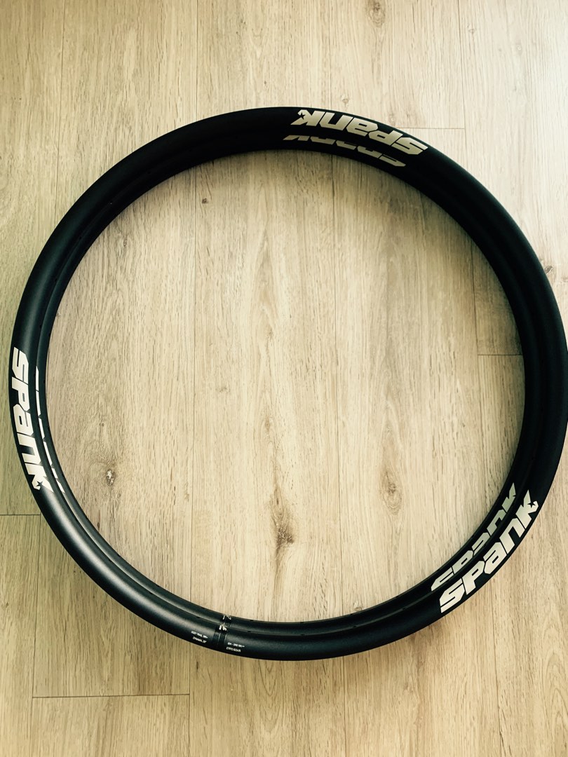 Spank oozy trail 395 + dynamal rims, Sports Equipment, Bicycles & Parts ...