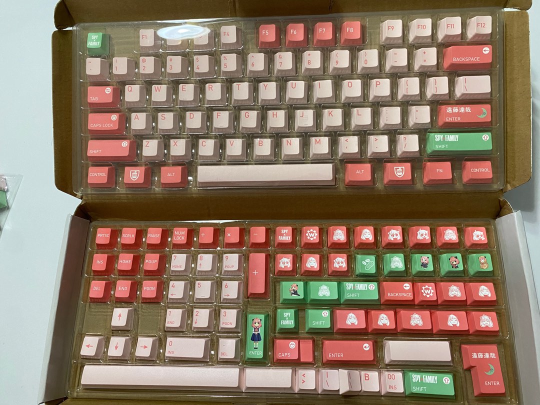 Spy X Family Keycaps, Computers & Tech, Parts & Accessories, Computer ...