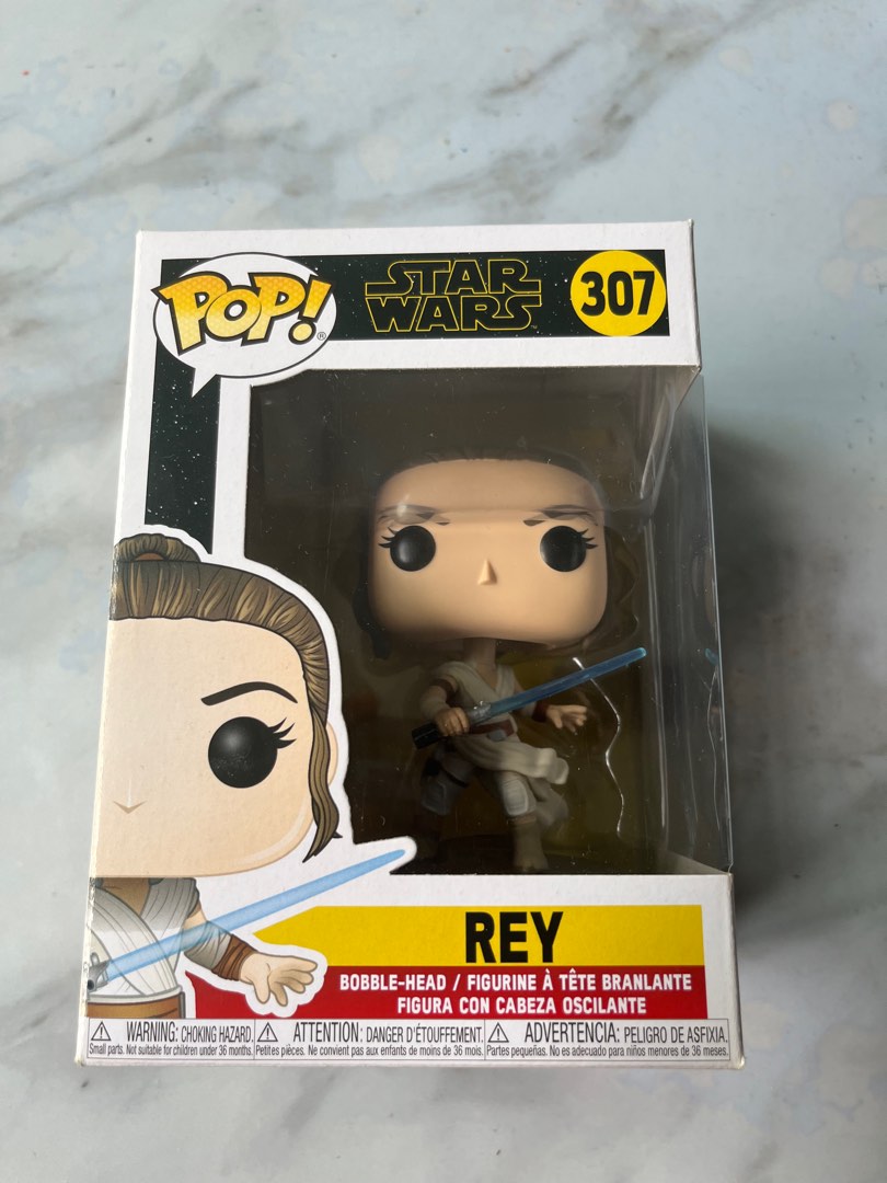 Star Wars Rey Funko Pop, Hobbies & Toys, Memorabilia & Collectibles ...