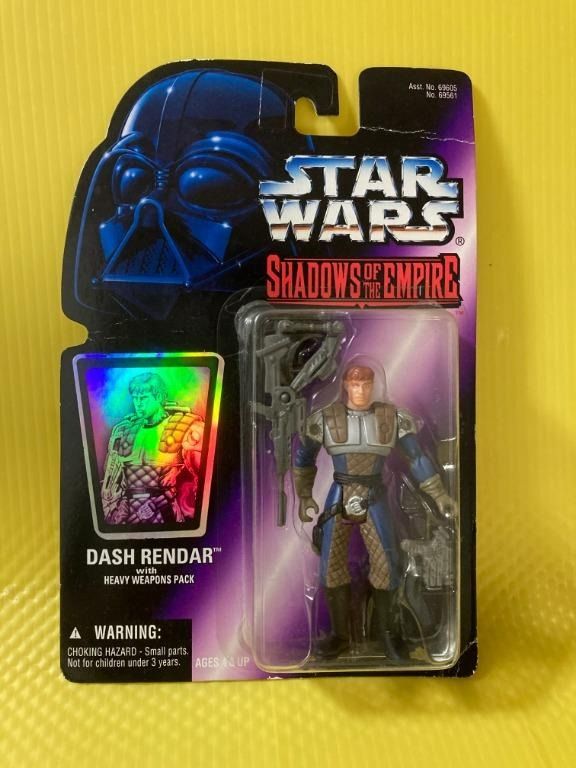 1996 Kenner Star Wars 3.75" Scale DASH RENDAR action figure, Hobbies ...