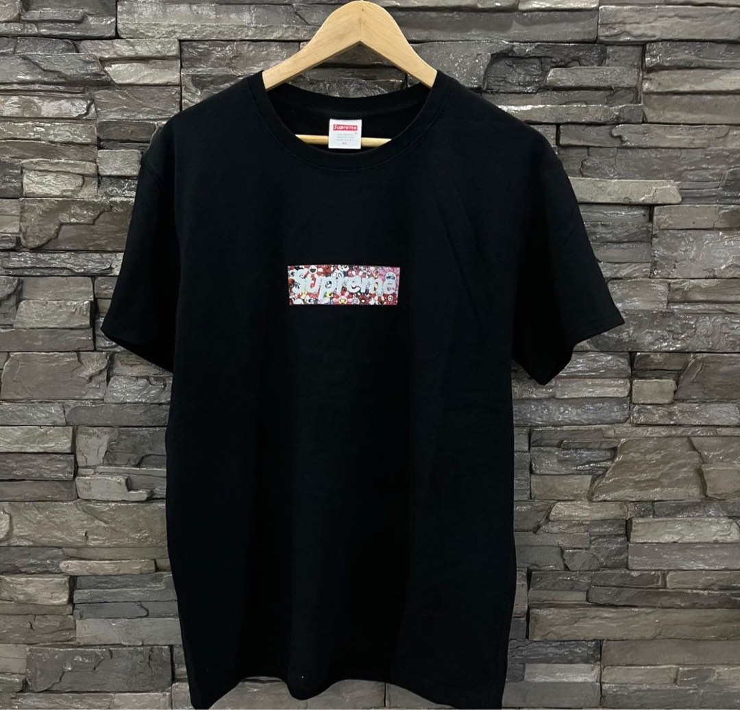 Supreme x Takashi Murakami Tee Shirt, Luxury, Apparel on Carousell