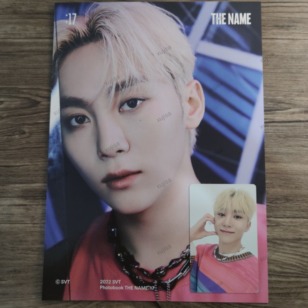SVT The Name Photobook -Seungkwan Odd Version Photocard + Posterbook ...
