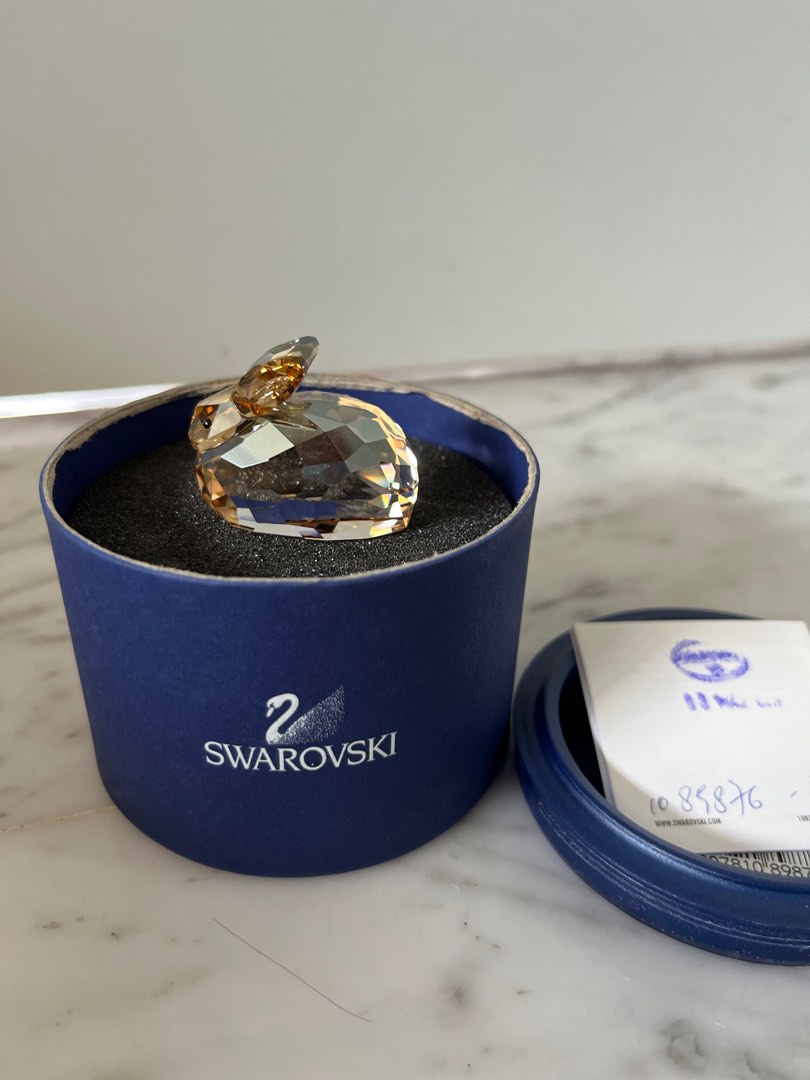 Swarovski Zodiac Rabbit figurine, Women's Fashion, Jewelry & Organisers, Precious Stones on ...