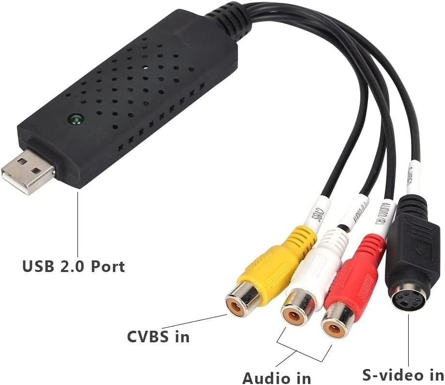 T469 USB2.0 o AV TV Card VHS to DVD TV card VHS Converter Analog Video ...