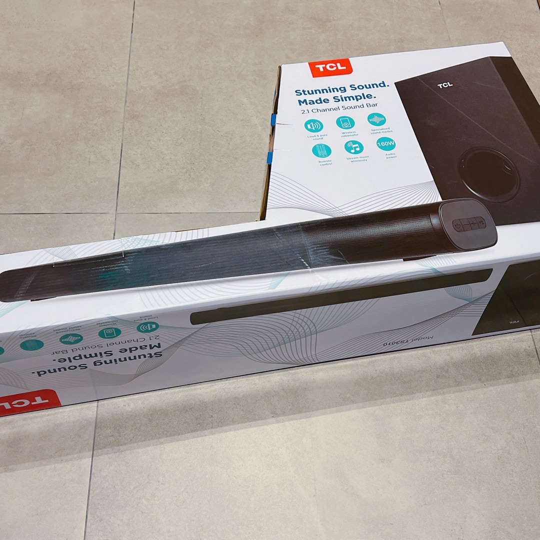 TCL Soundbar Subwoofer Set, Audio, Soundbars, Speakers & Amplifiers on ...