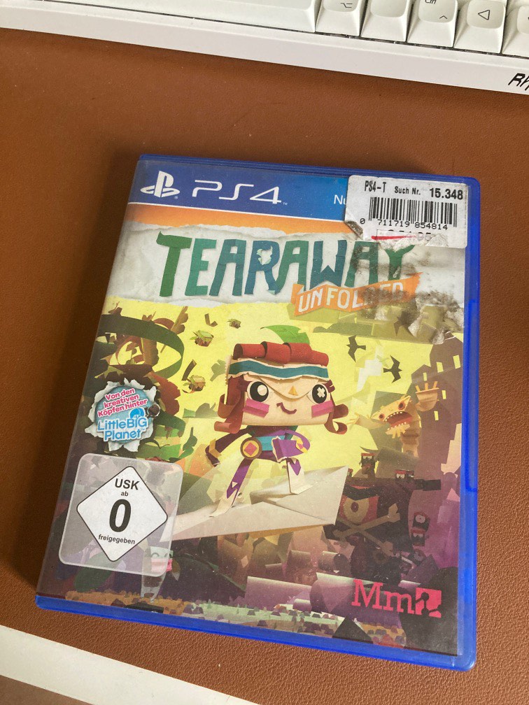 Tearaway (unfolded) - PS4, Video Gaming, Video Games, PlayStation on ...