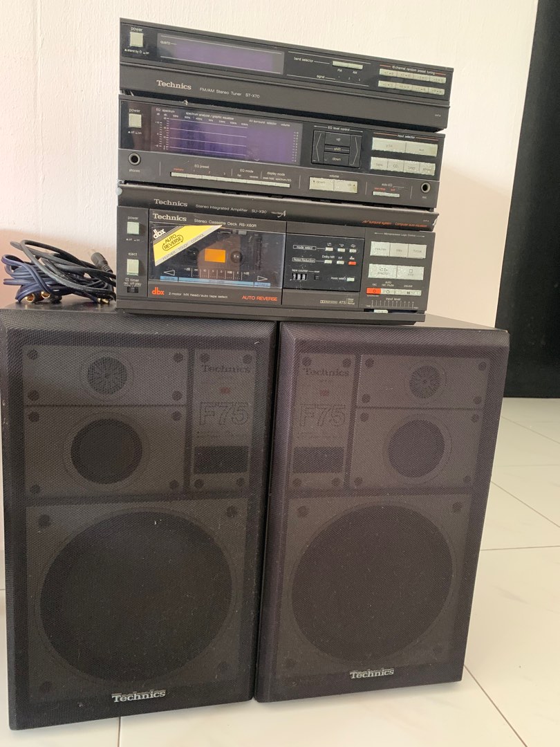 Technics Speakers System, Audio, Soundbars, Speakers & Amplifiers on ...