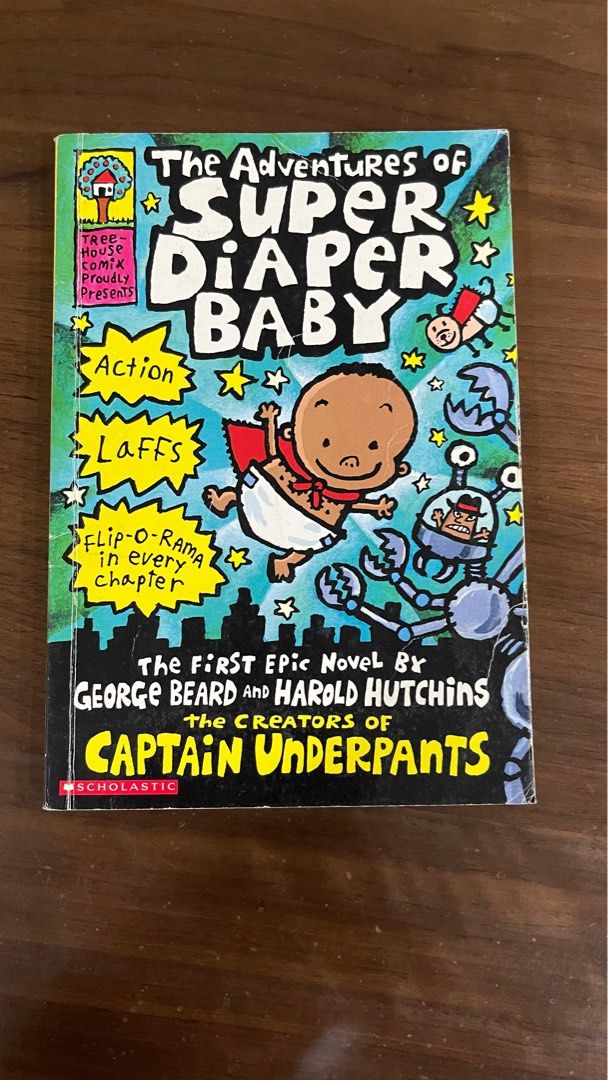 The Adventures of Super Diaper Baby, Hobbies & Toys, Books & Magazines ...