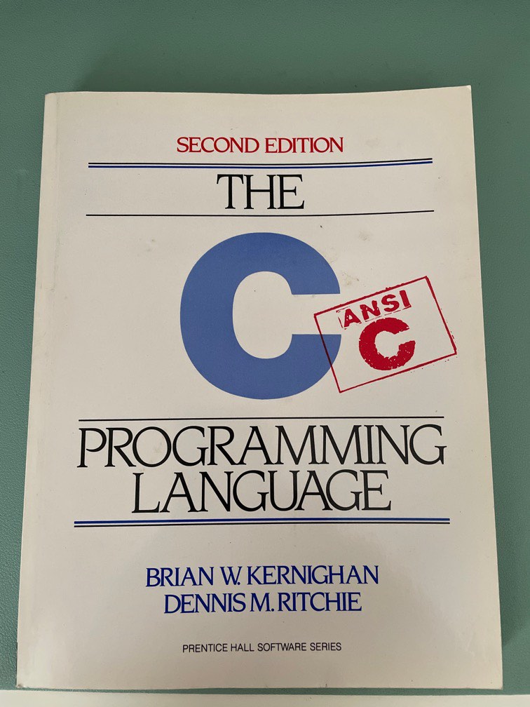 The C programming language, Hobbies & Toys, Books & Magazines ...