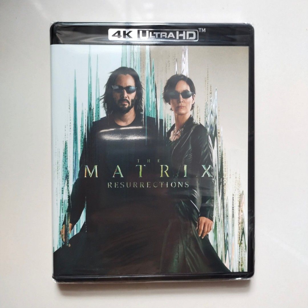 The Matrix Resurrections 4K UHD + Blu-ray (Keanu Reeves, Action Sci-fi), Hobbies & Toys, Music ...
