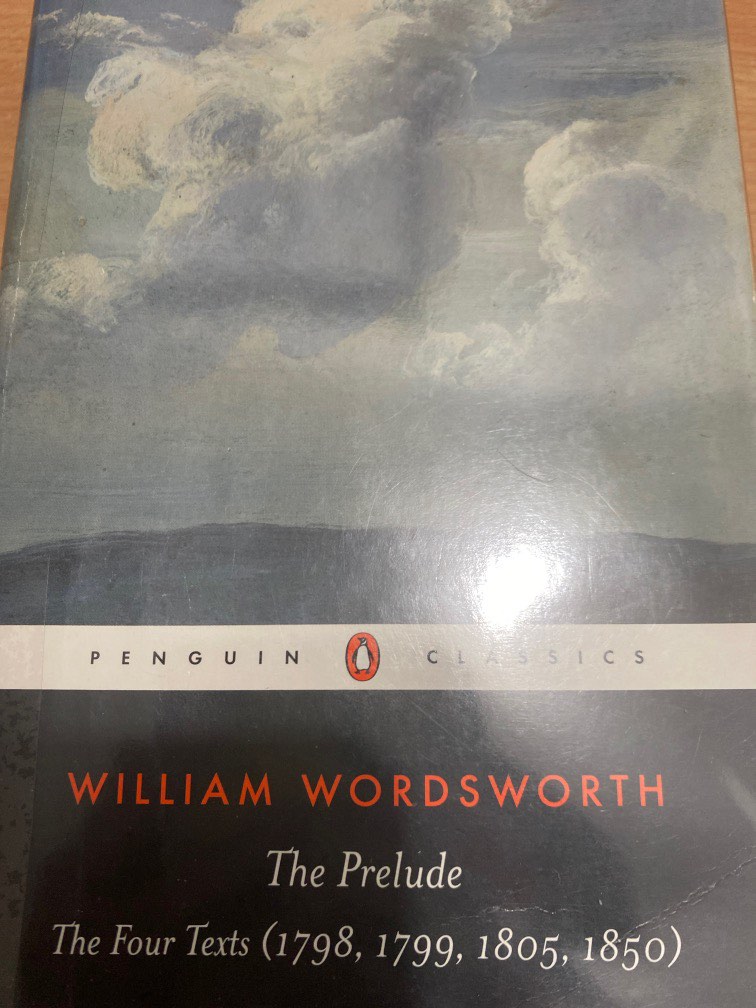 The Prelude William Wordsworth, Hobbies & Toys, Books & Magazines ...
