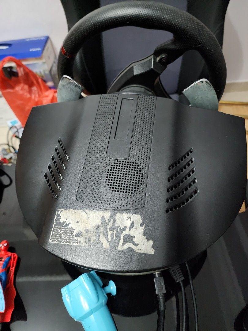 Thrustmaster T500RS wheel and Pedals + TH8A Shifter, Video Gaming ...