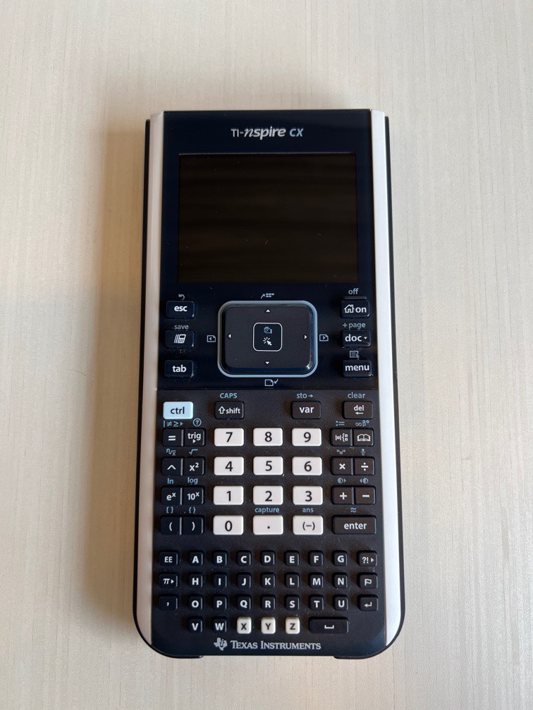 TI-Nspire CX Graphic Calculator, Hobbies & Toys, Stationery & Craft ...