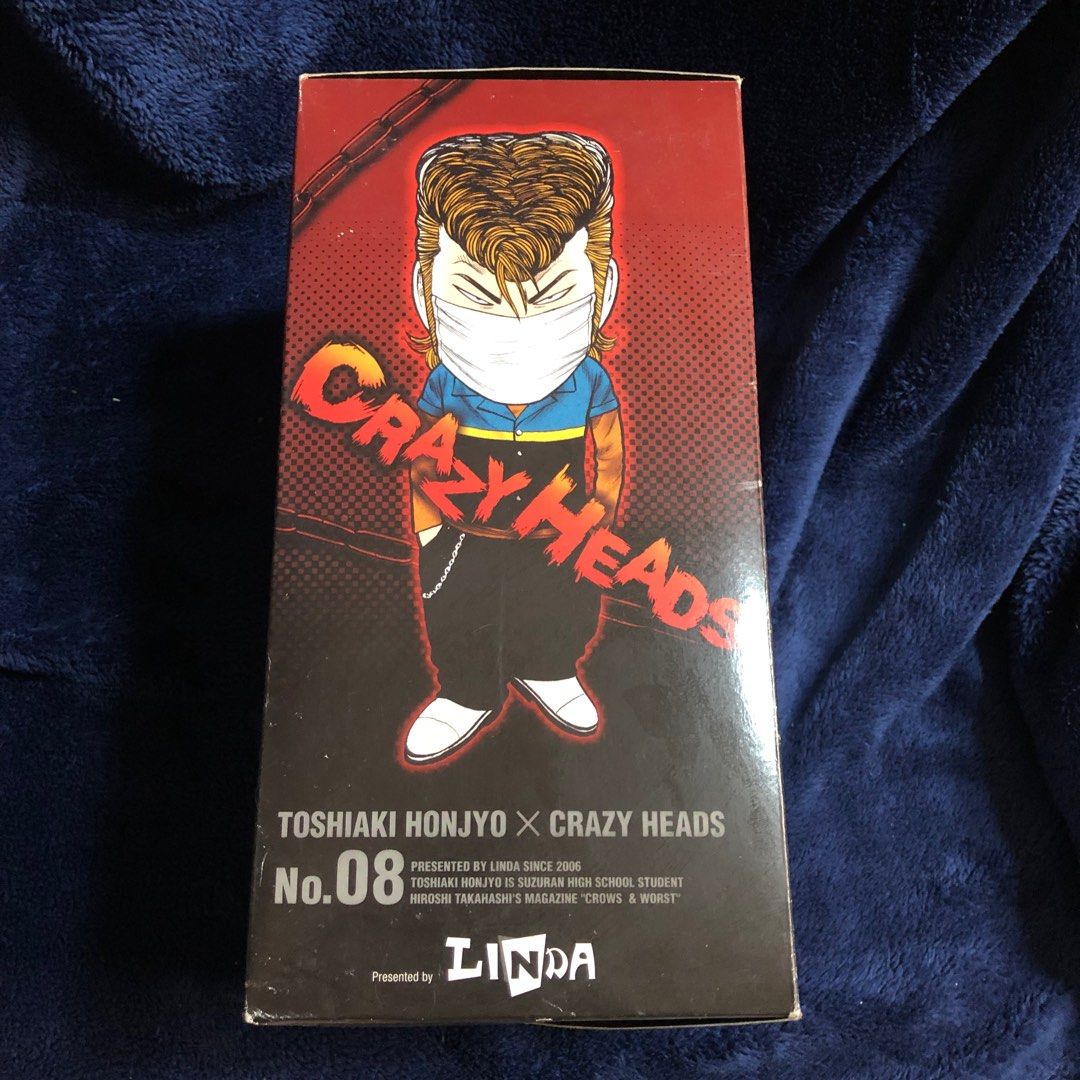 Toshiaki Honjyo x Crazy Heads, Hobbies & Toys, Toys & Games on Carousell