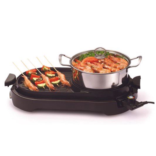 Toyomi Electric Grill and Steamboat Set, TV & Home Appliances, Kitchen ...