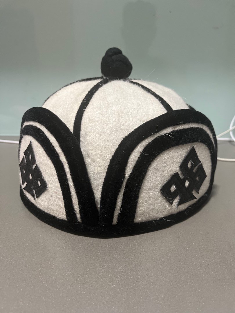 Traditional Mongolian Felt Hat, Men's Fashion, Watches & Accessories ...