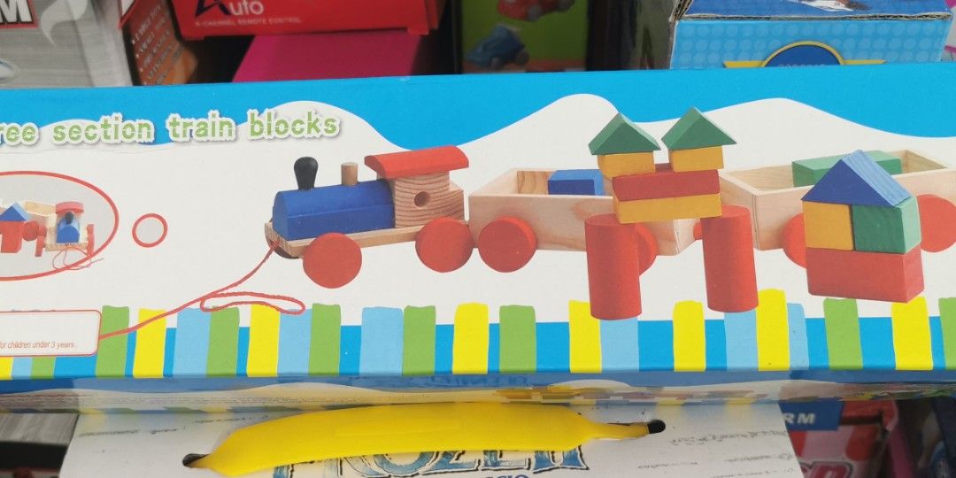 Train Blocks set, Hobbies & Toys, Toys & Games on Carousell