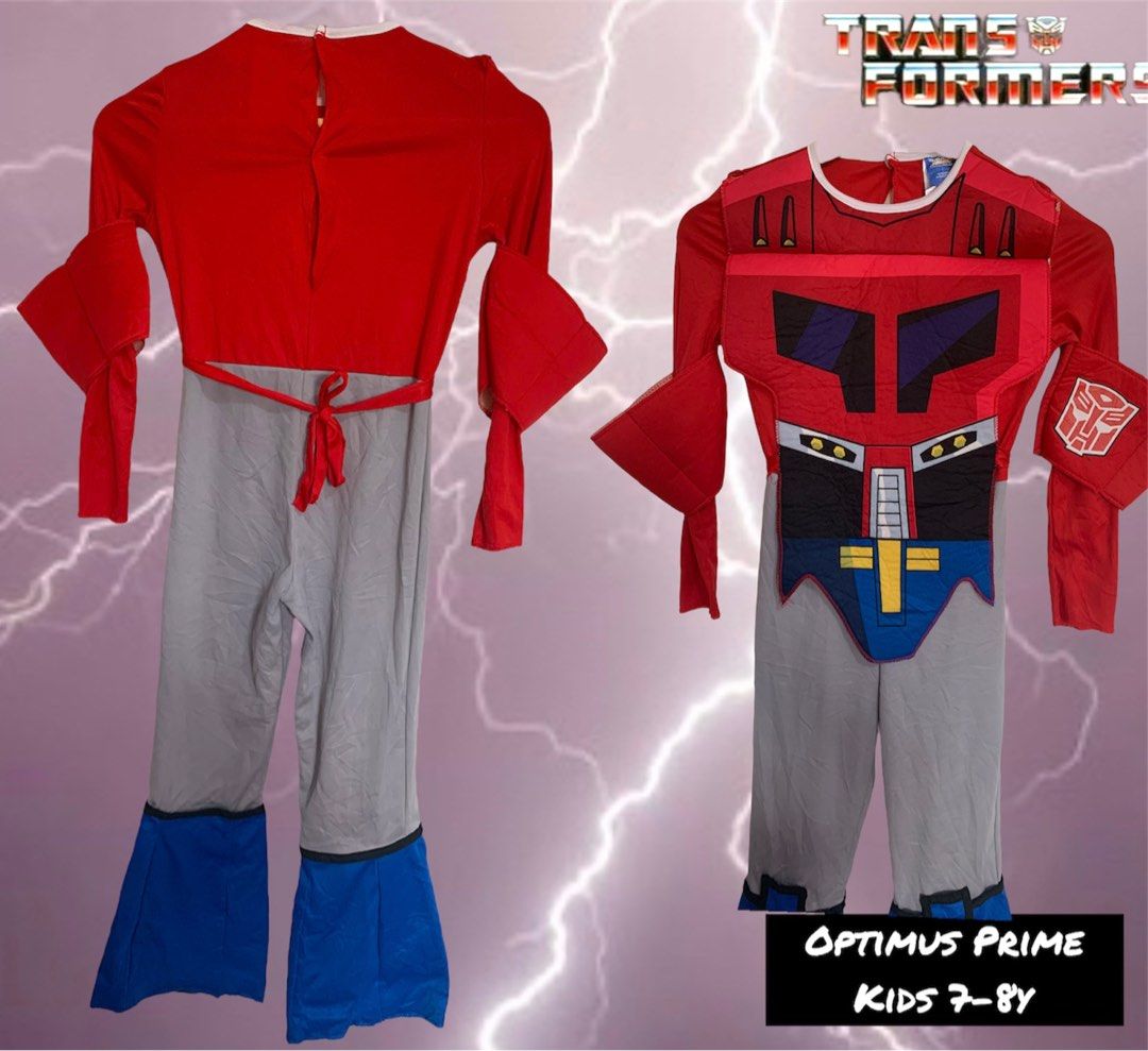 Transformers Costume/Kids 7-8y/Optimus Prime/Superhero costume, Babies ...