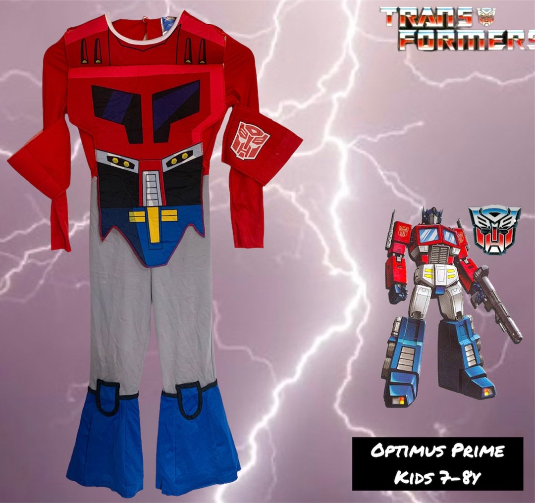 Transformers Costume/Kids 7-8y/Optimus Prime/Superhero costume, Babies ...