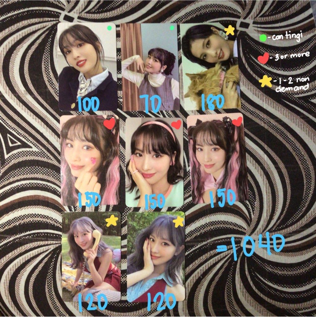 Twice Momo Random Pcs, Hobbies & Toys, Memorabilia & Collectibles, K ...