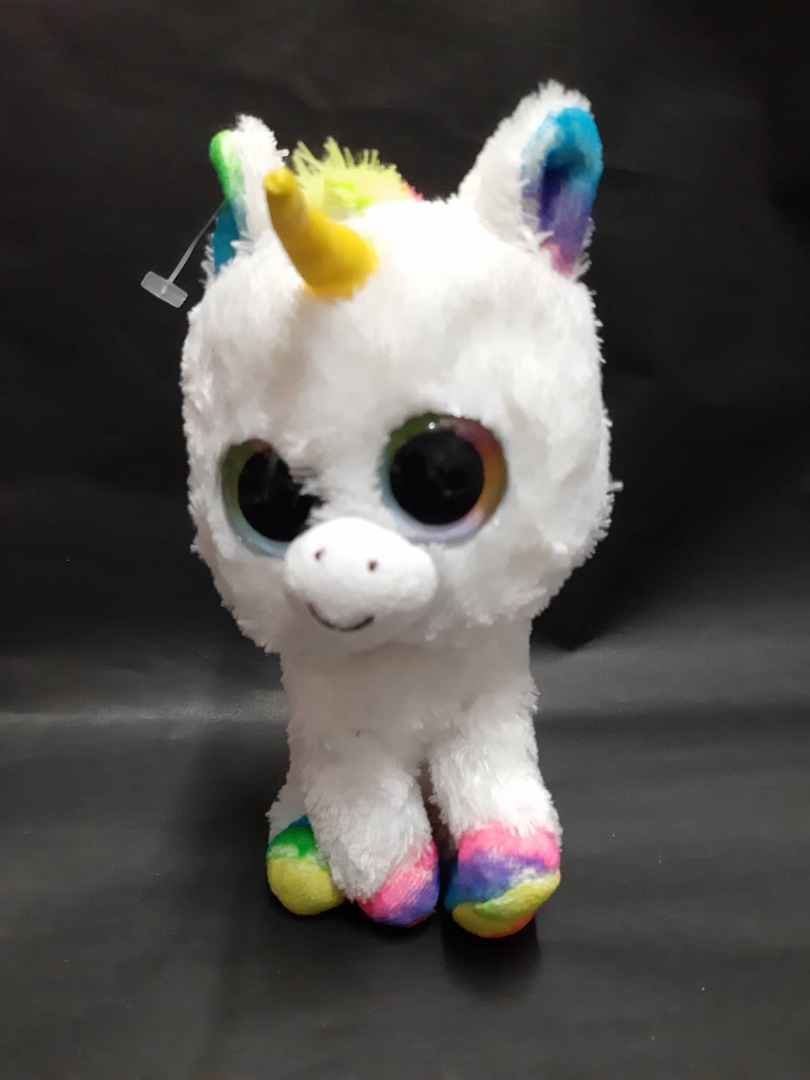 Ty Beanie Boos - Pixy, The Unicorn (Gold Horn), Hobbies & Toys, Toys ...