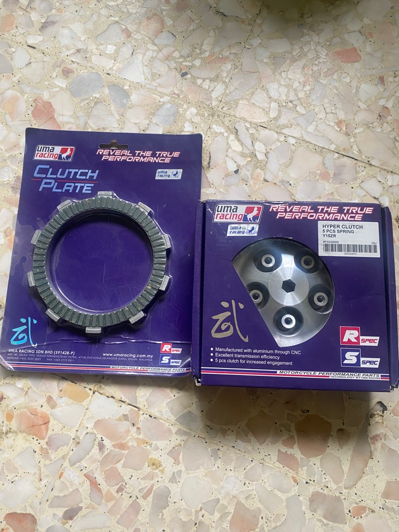 Uma Racing Hyper Clutch & Clutch Plate & Clutch Spring, Motorcycles ...