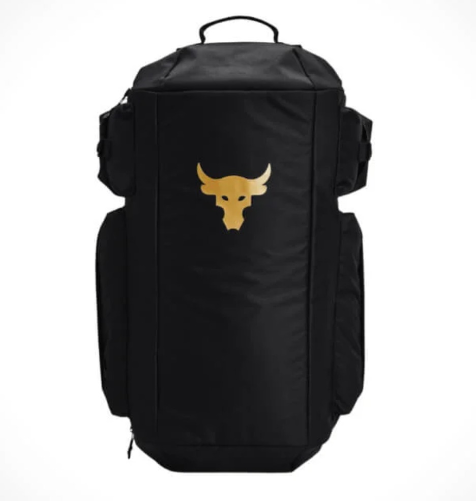 Under Armour Project Rock Duffle Backpack, Men's Fashion, Bags ...