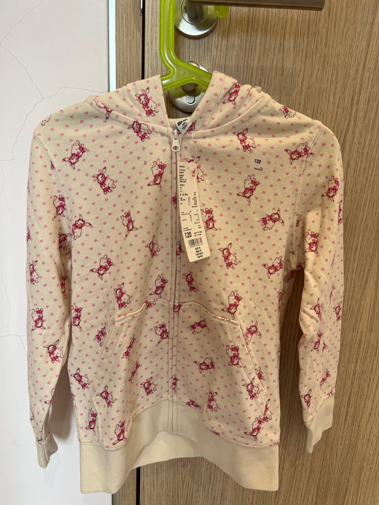 Uniqlo Girl Hoodie, Babies & Kids, Babies & Kids Fashion on Carousell